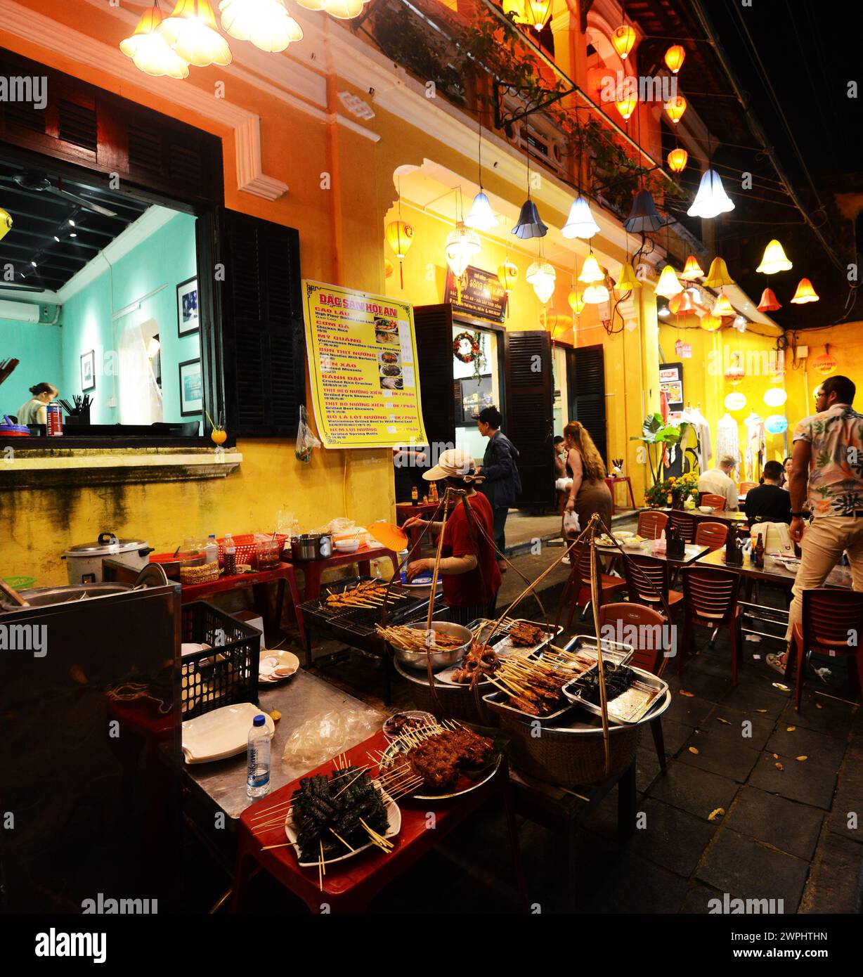 Dac San Hoi An restaurant in the old city of Hoi An, Vietnam Stock ...