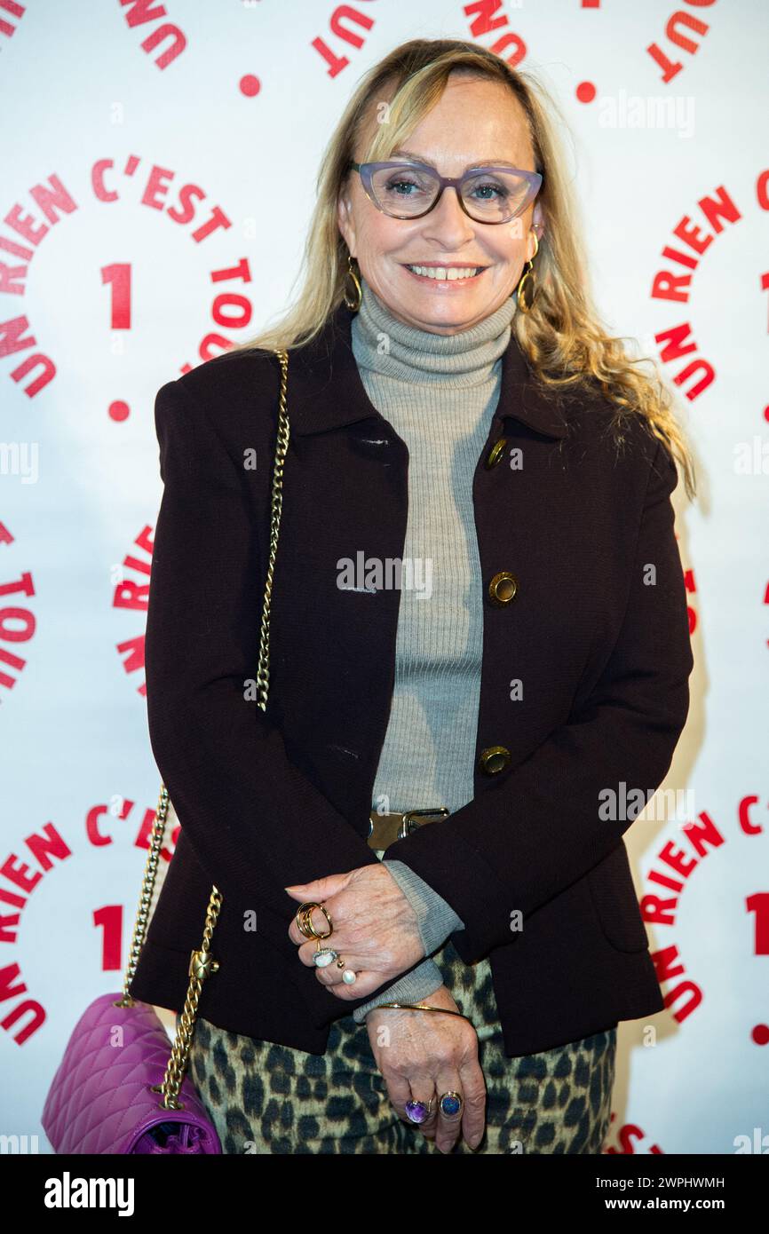 Paris, France. 07th Mar, 2024. Rosalie Varda attending the Un Rien C ...
