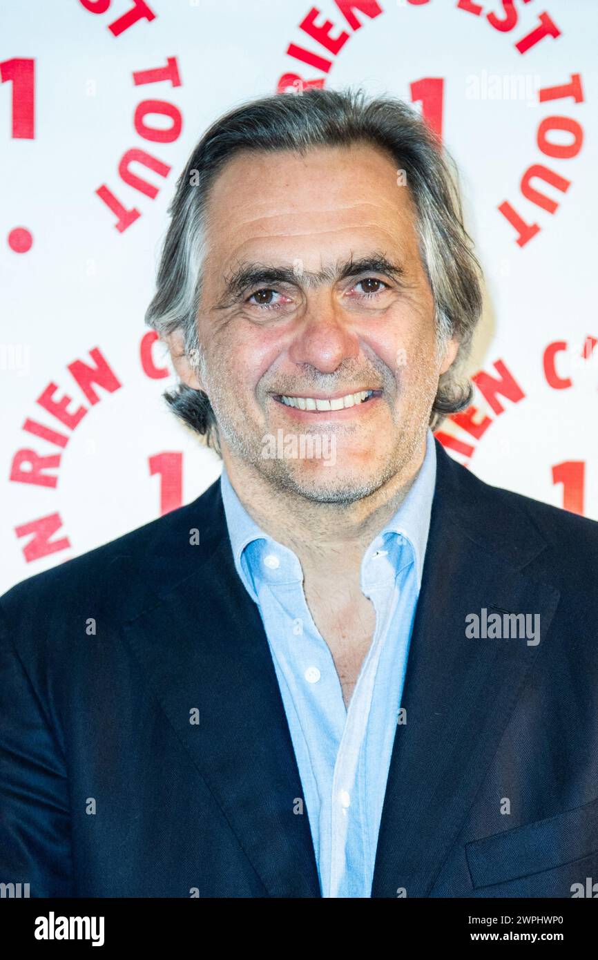 Paris, France. 07th Mar, 2024. Emmanuel Chain attending the Un Rien C ...