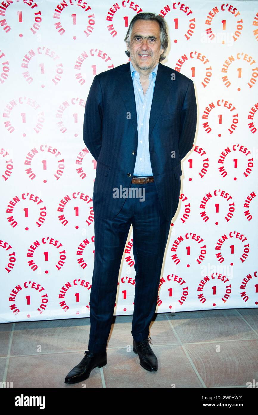 Paris, France. 07th Mar, 2024. Emmanuel Chain attending the Un Rien C ...