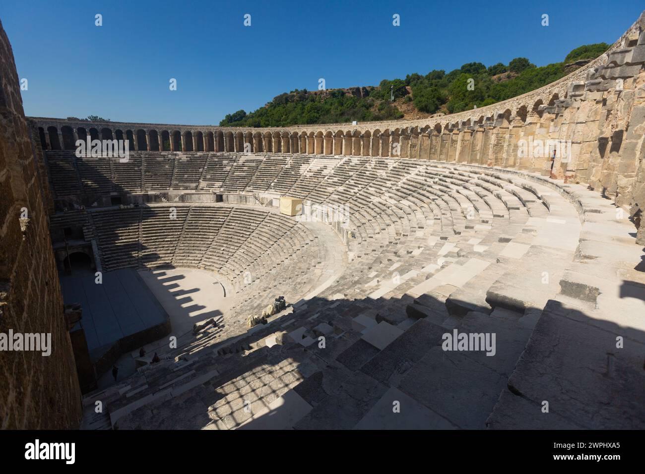 Ancient Roman theatre in Aspendos Stock Photo - Alamy