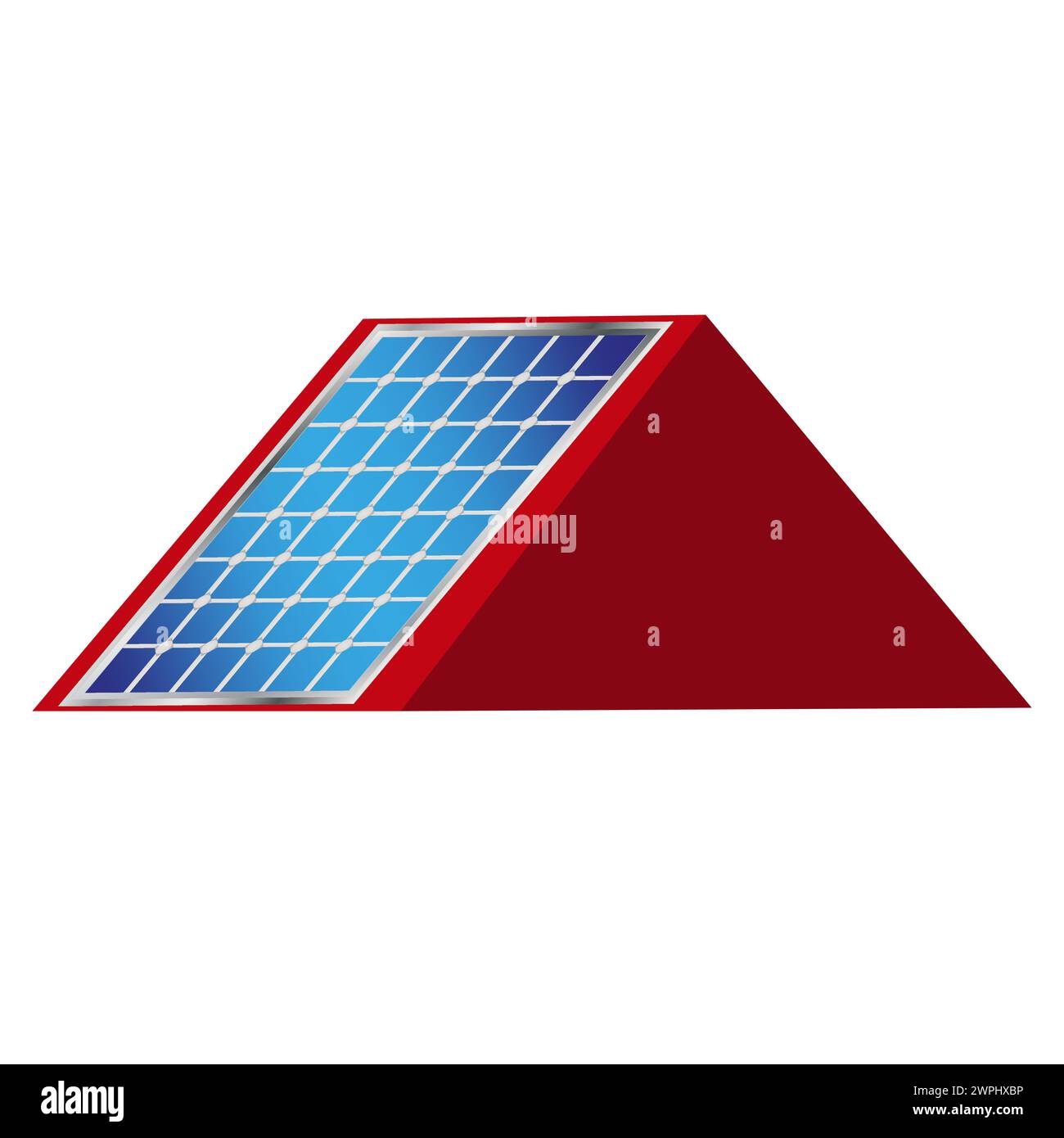 Icon solar panel. Renewable energy symbol. Green technology efficiency ...