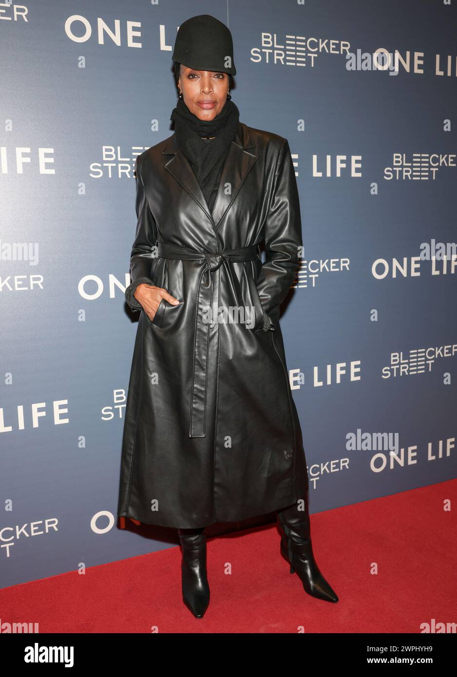 Coco Mitchell attends the premiere of "One Life," at the Museum of ...