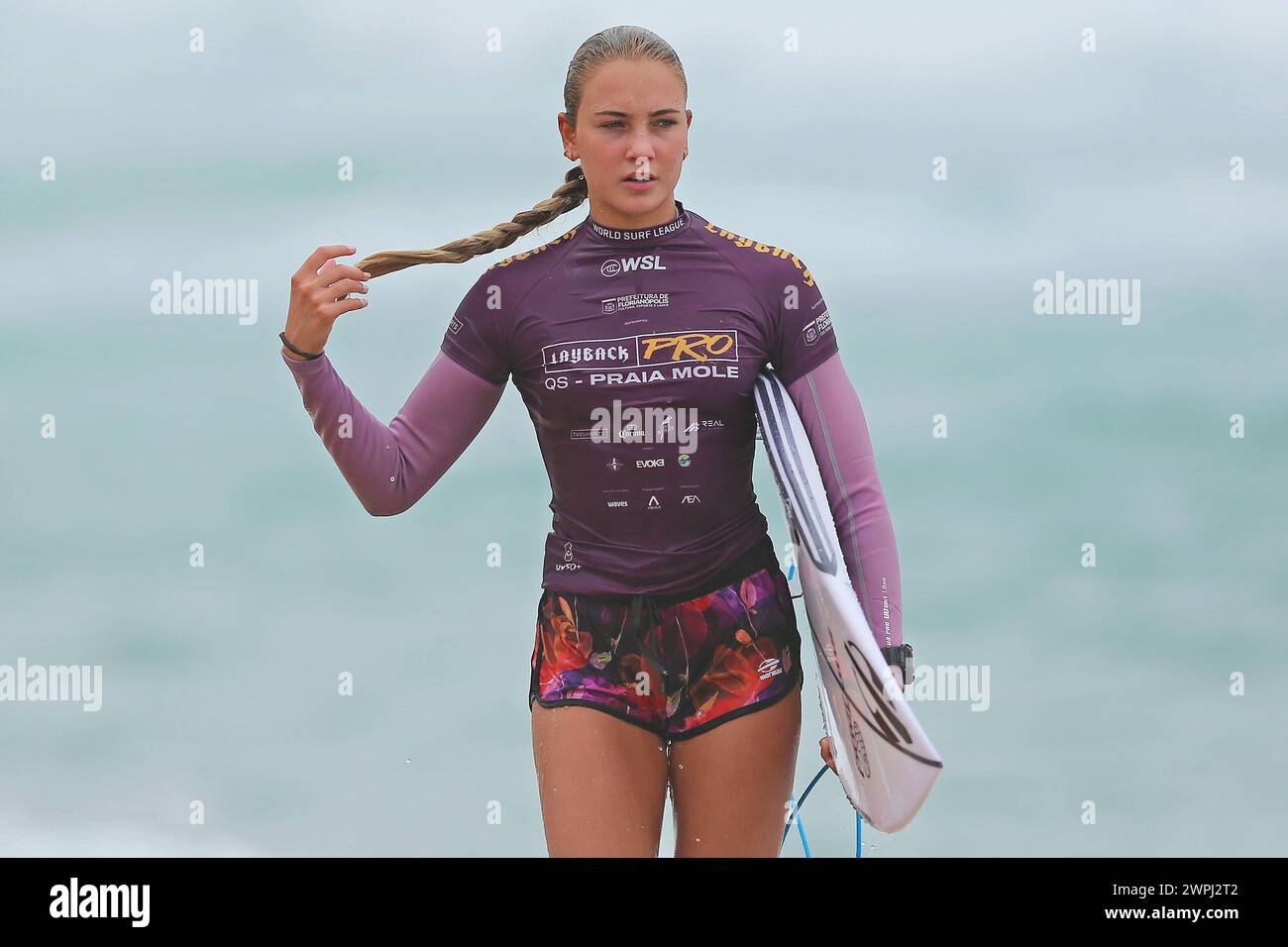 Florianopolis, Brazil, 07h Mar, 2023. Surfer Maya Carpinelli (BRA ...