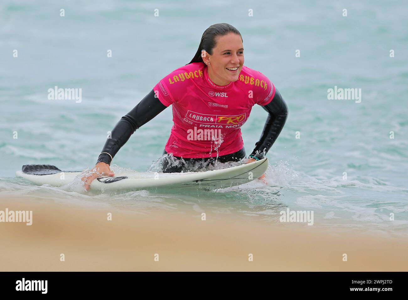 Florianopolis, Brazil, 07h Mar, 2023. Surfer Isabelle Nalu (BRA ...