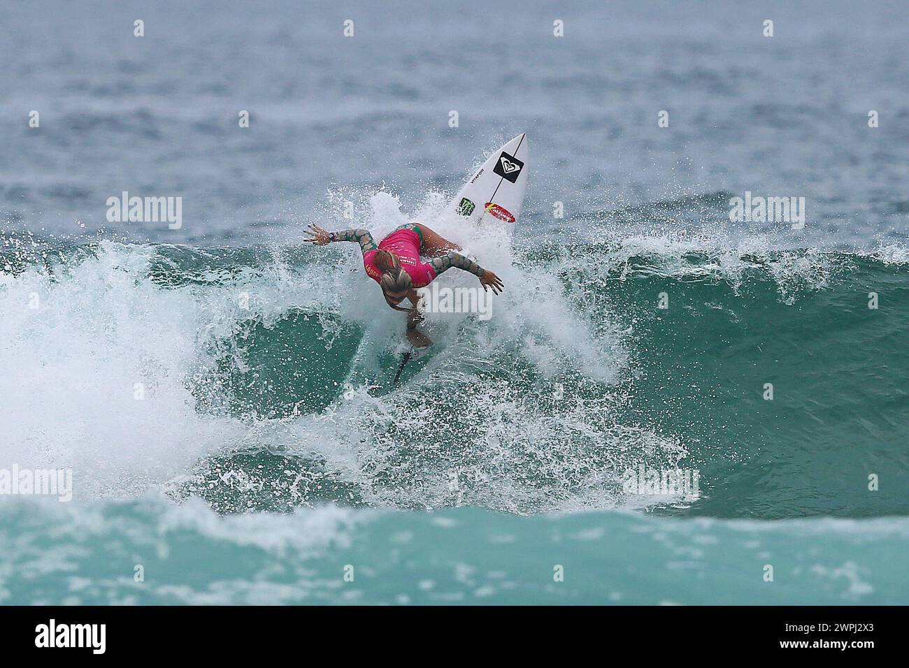 Florianopolis, Brazil, 07h Mar, 2023. Surfer Laura Raupp (BRA ...