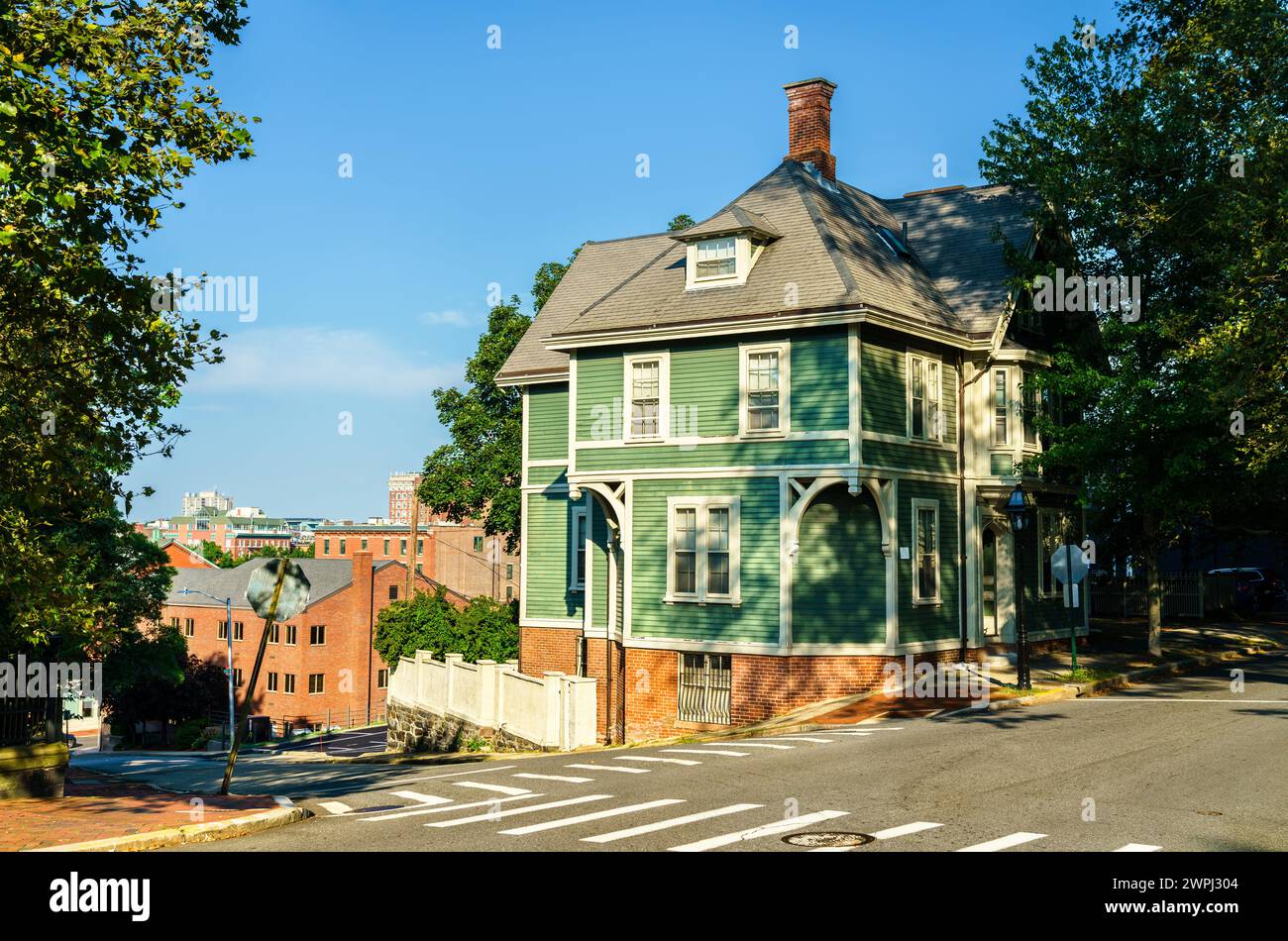 Providence rhode island street hi-res stock photography and images - Alamy