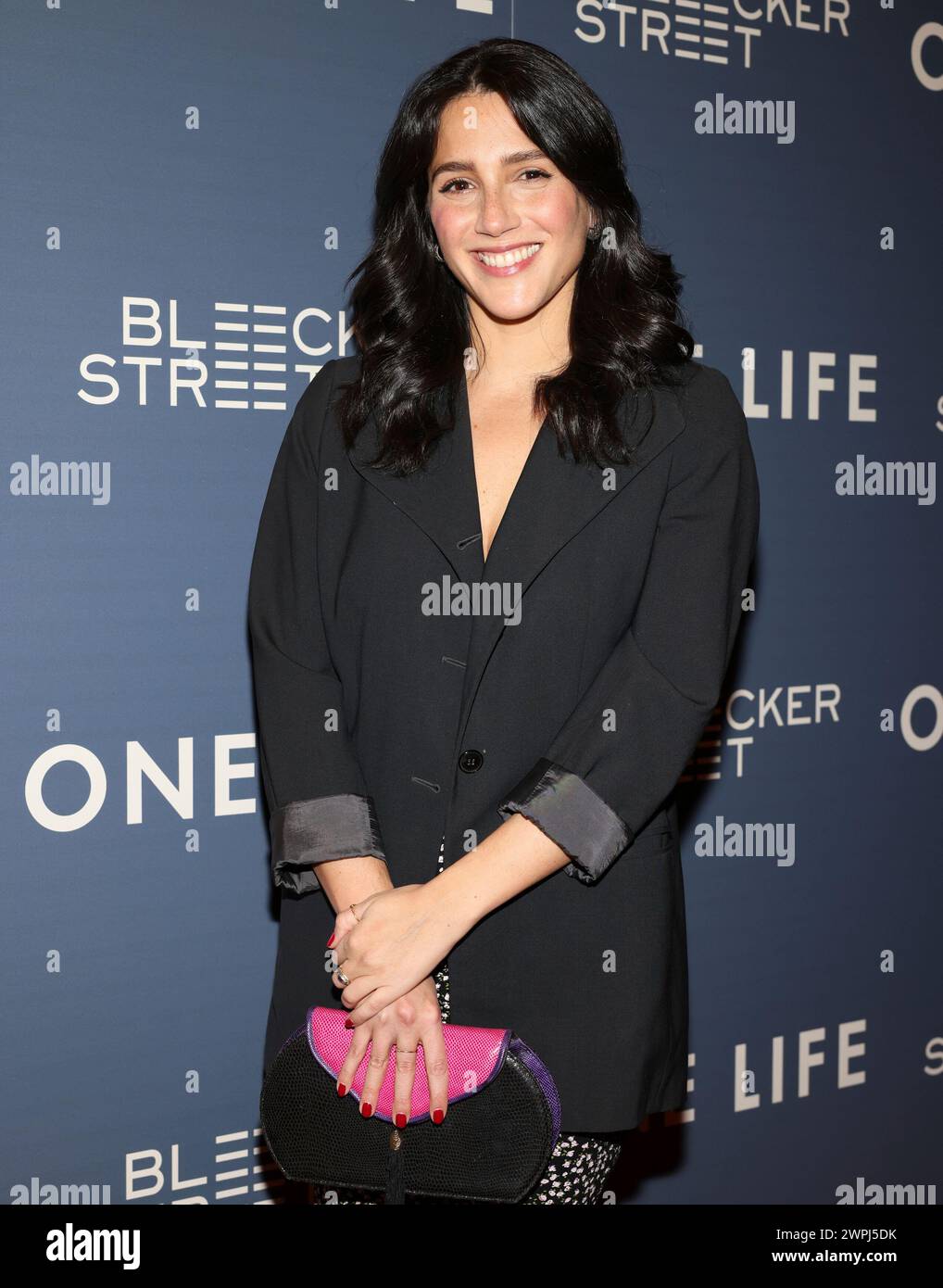 Samantha Massell attends the premiere of "One Life" at the Museum of ...