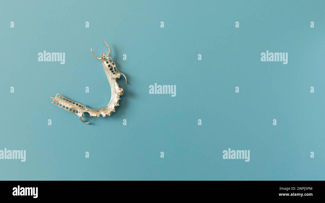 Metal Frame Lower Partial Denture, Cobalt Chrome Dental Plate, Bridge ...