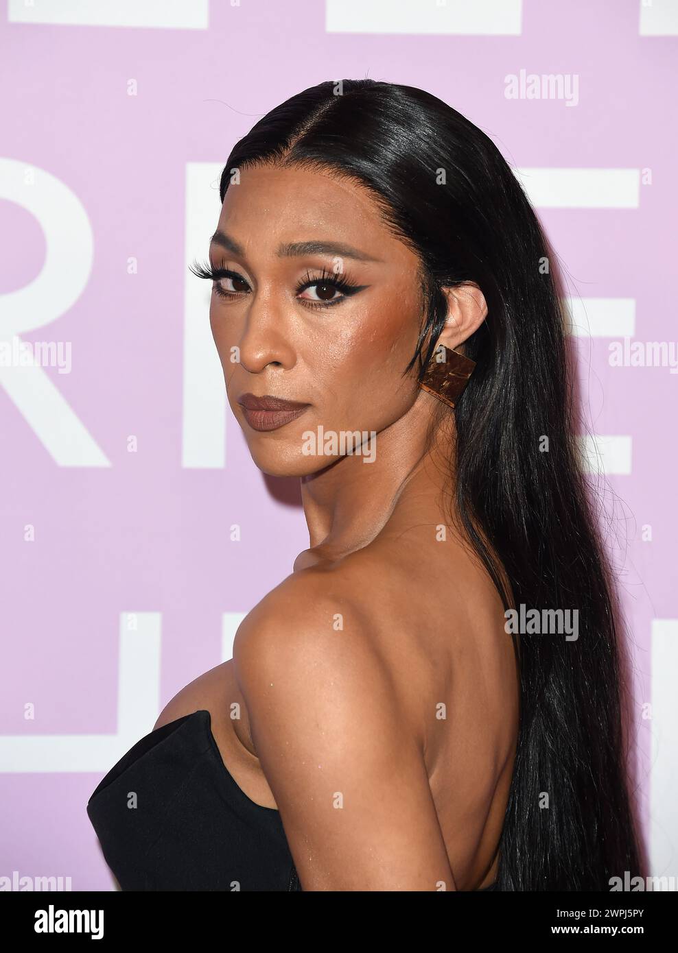 West Hollywood, USA. 06th Mar, 2024. Michaela Jae Rodriguez arriving to ...