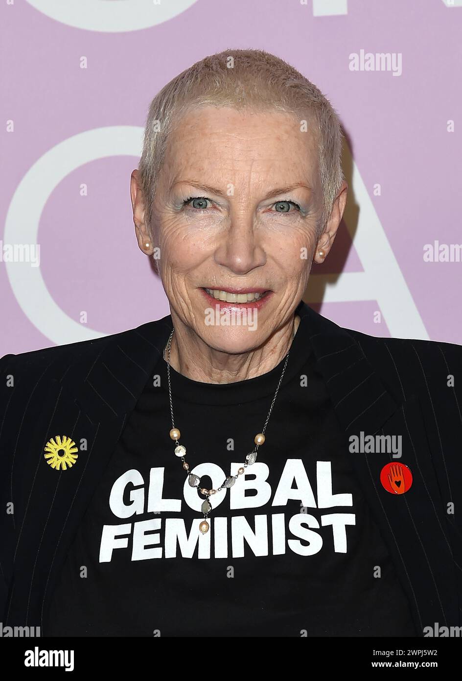 West Hollywood, USA. 06th Mar, 2024. Annie Lennox arriving to the 2024 ...