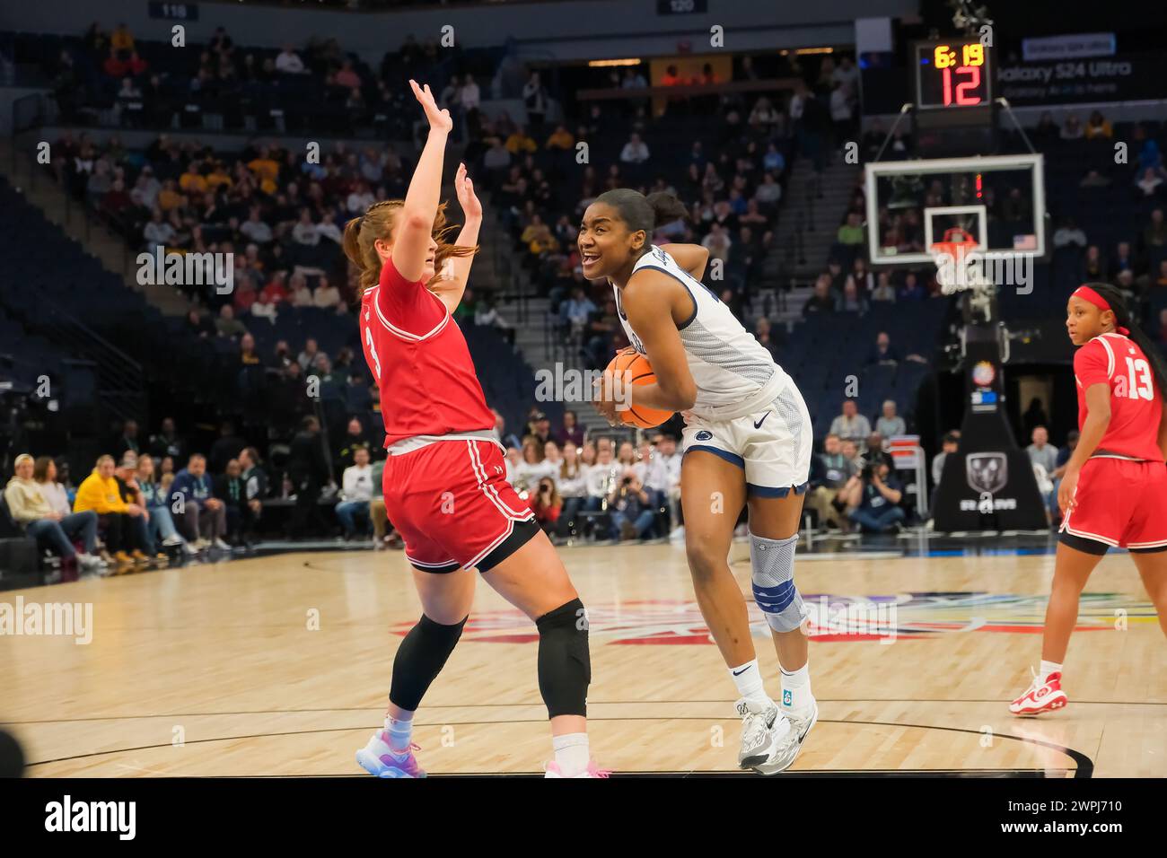 Minneapolis, Minnesota, USA. 7th Mar, 2024. Penn State Nittany Lions ...