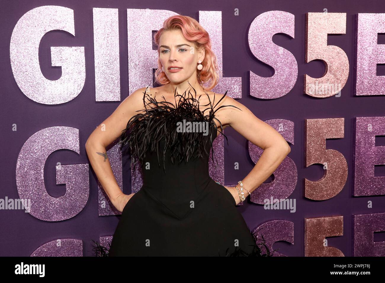 Actor Busy Philipps attends the premiere of Netflix's "Girls5eva" at ...