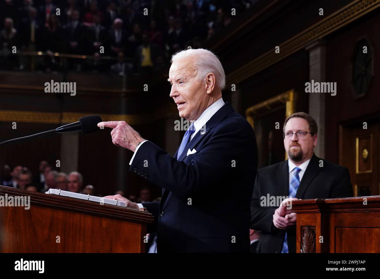 Washington, DC, USA. 07th Mar, 2024. US President Joe Biden delivers ...