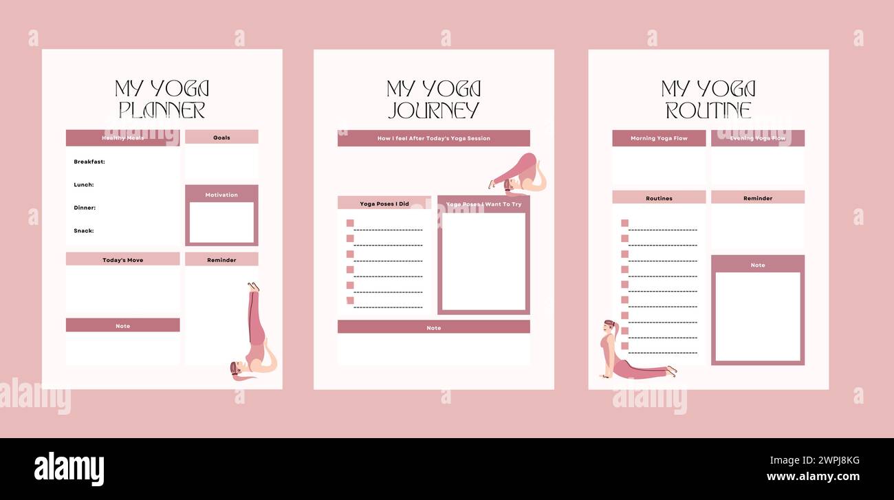 Planner template for daily planning and organizing Stock Vector Image ...