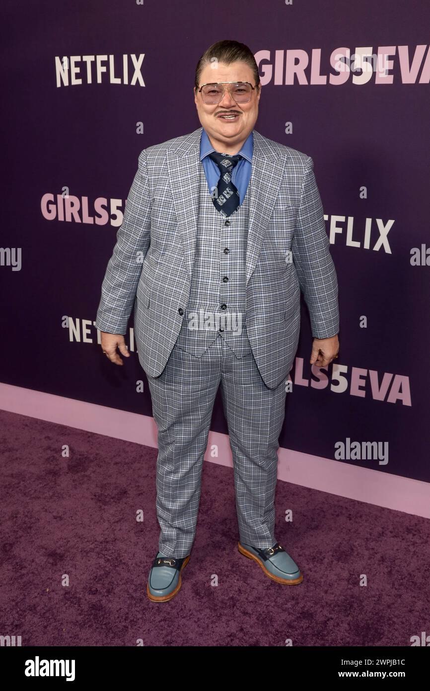 Actor Murray Hill attends the premiere of Netflix's "Girls5eva" at the ...