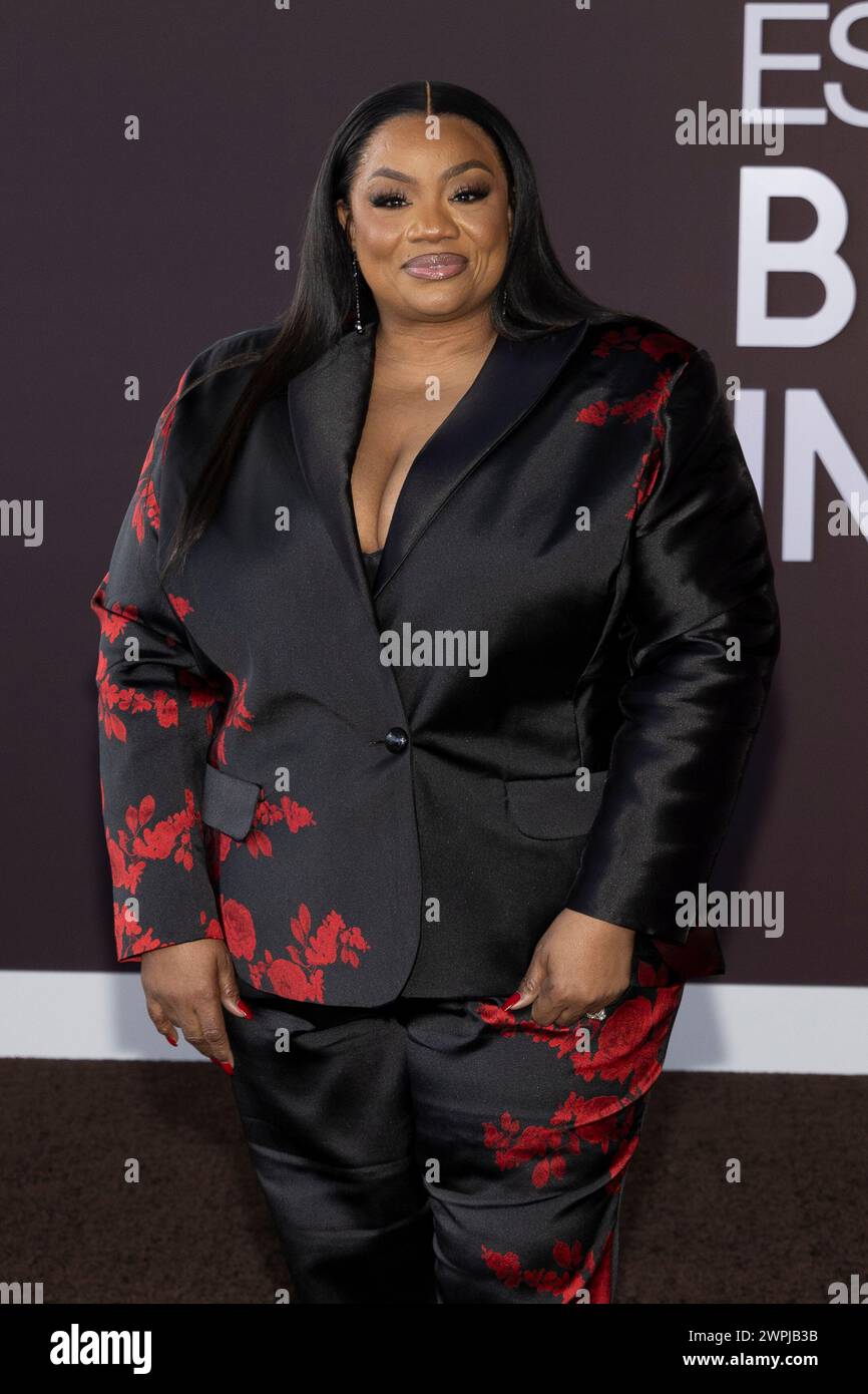 Los Angeles, USA. 07th Mar, 2024. Patricia “Ms. Pat” Williams attends ...