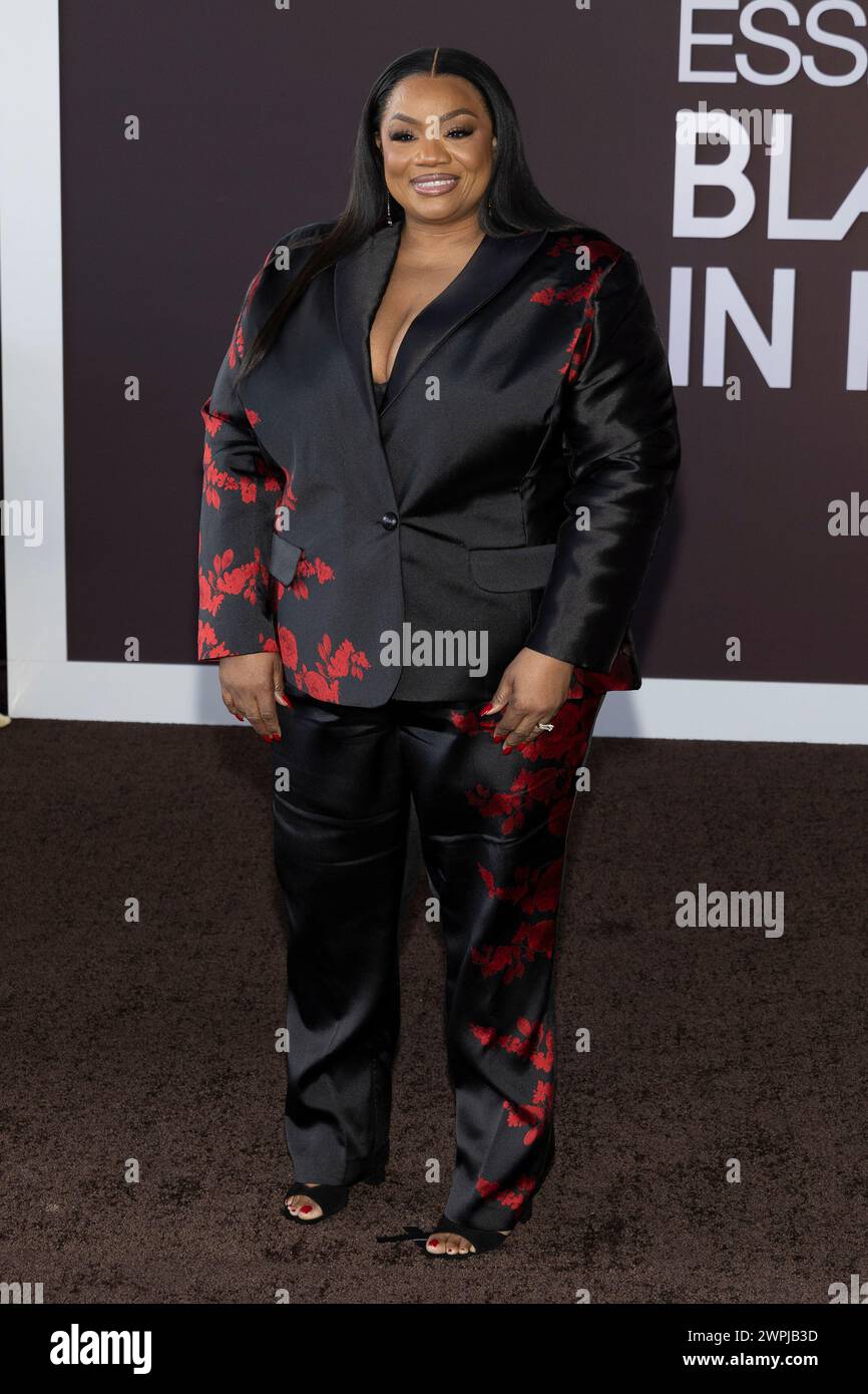 Los Angeles, USA. 07th Mar, 2024. Patricia “Ms. Pat” Williams attends ...