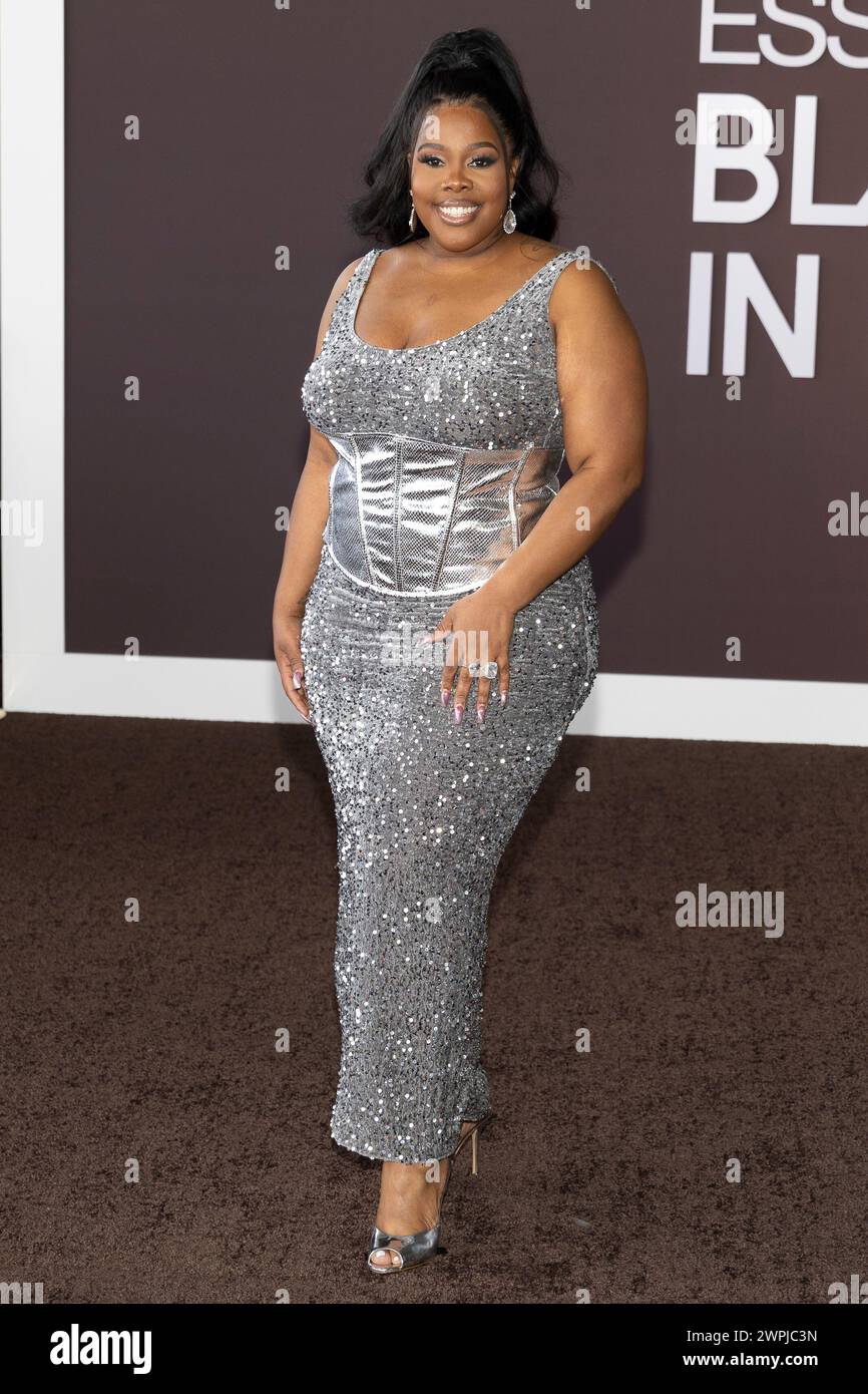 Los Angeles, USA. 07th Mar, 2024. Amber Riley attends the arrivals of ...
