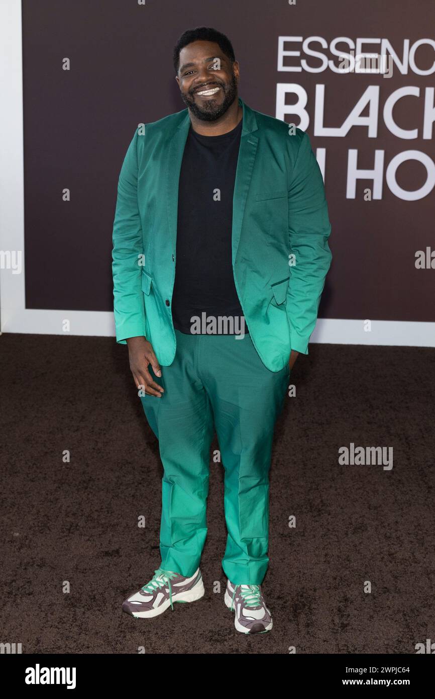 Los Angeles, USA. 07th Mar, 2024. Ron Funches attends the arrivals of ...