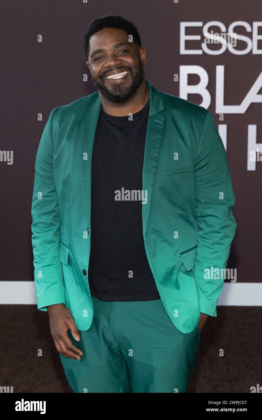 Los Angeles, USA. 07th Mar, 2024. Ron Funches attends the arrivals of ...