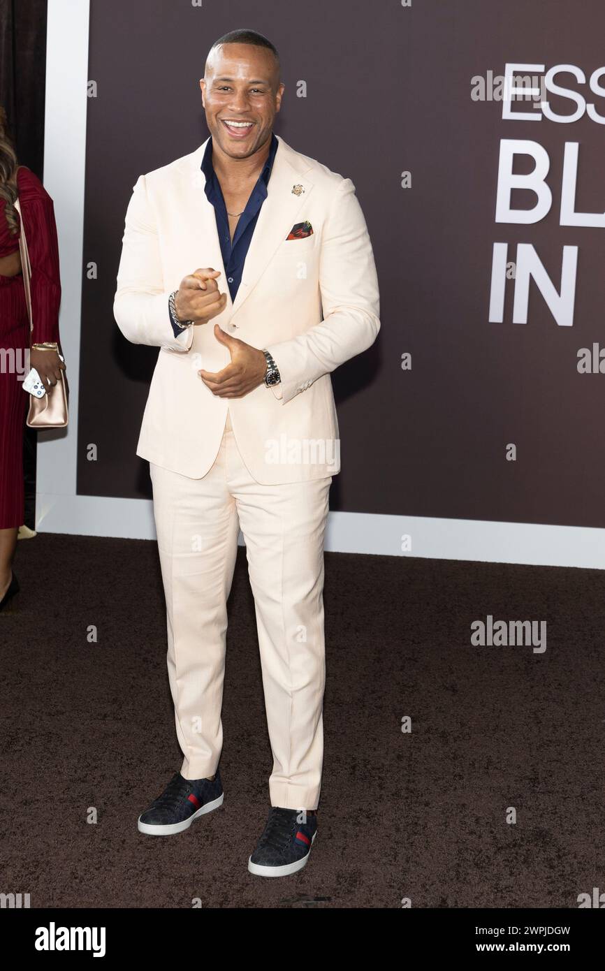 Los Angeles, USA. 07th Mar, 2024. Devon Franklin attends the arrivals ...