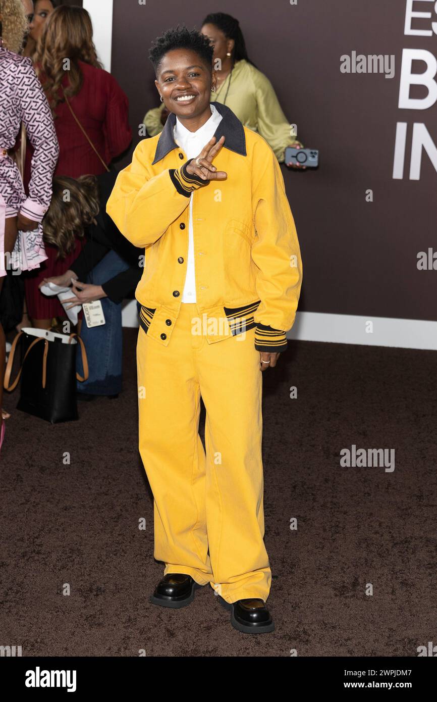 Los Angeles, USA. 07th Mar, 2024. Bre-Z attends the arrivals of the ...