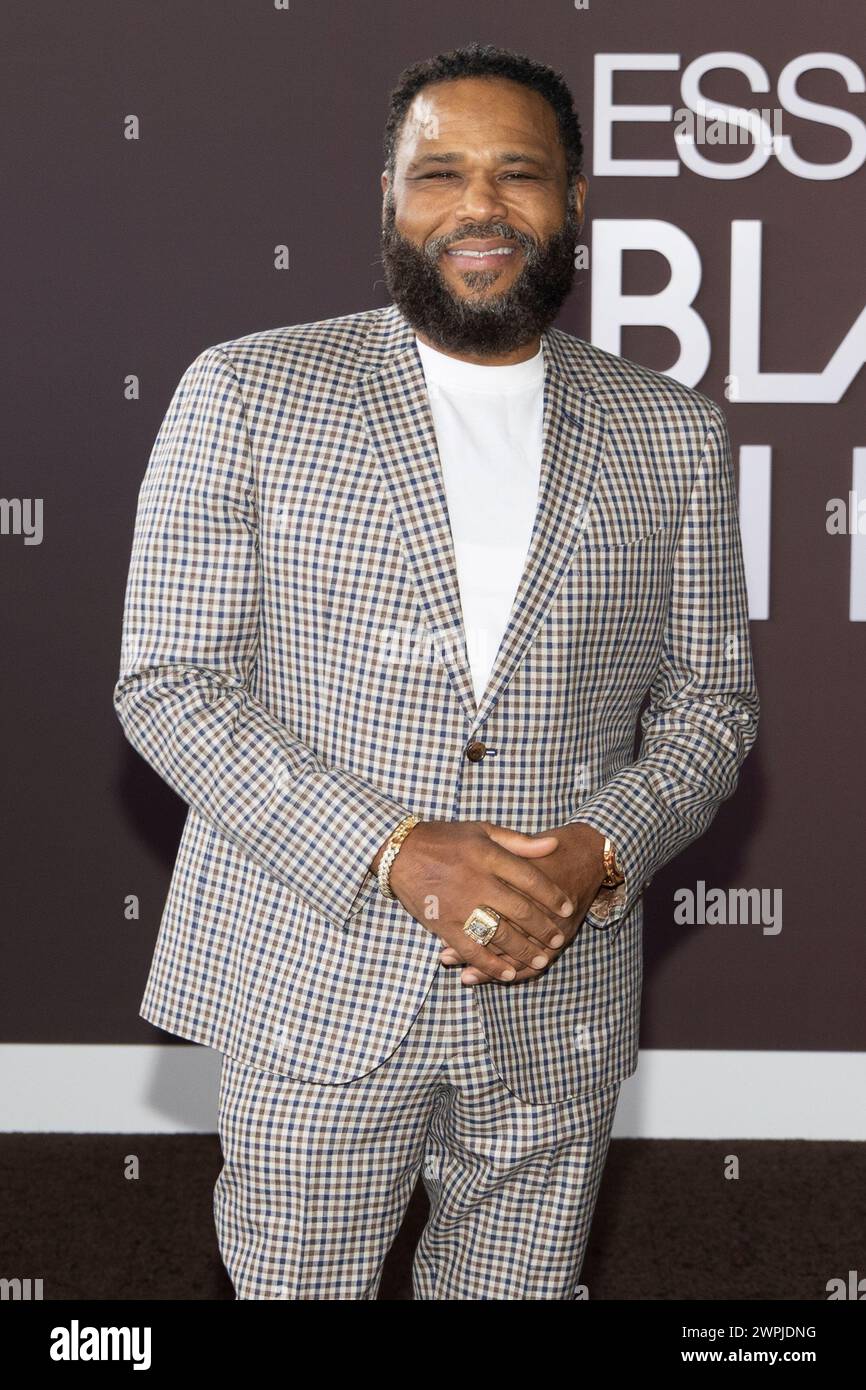Los Angeles, USA. 07th Mar, 2024. Anthony Anderson attends the arrivals ...
