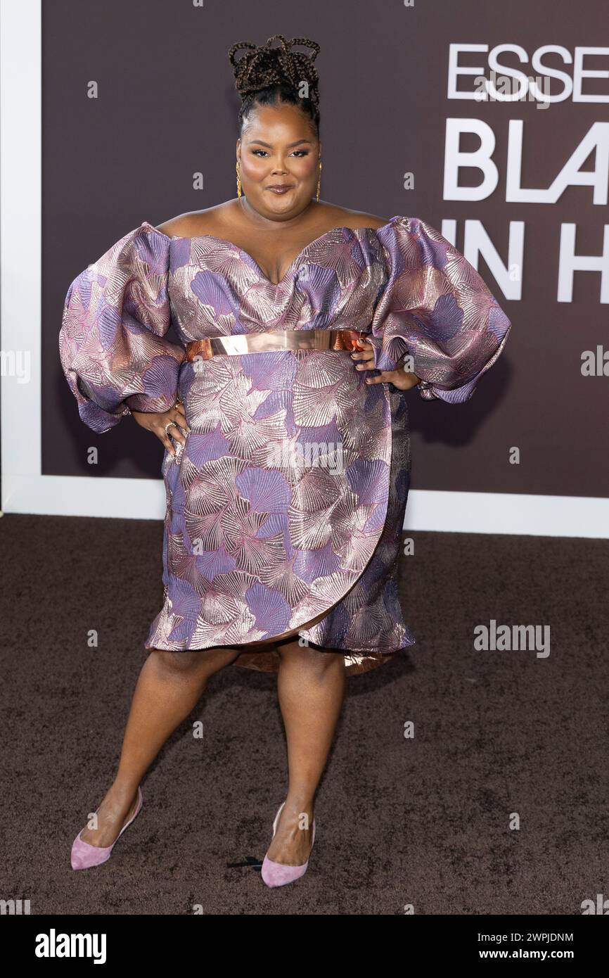 Los Angeles, USA. 07th Mar, 2024. Danielle Pinnock attends the arrivals ...