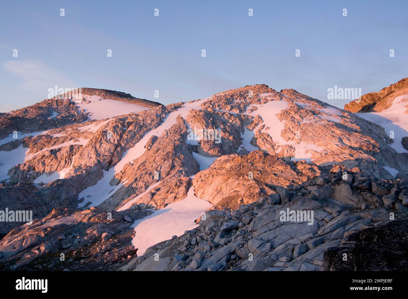 The Enchantments basin Alpine Lakes Wilderness Cascade Range Washington ...