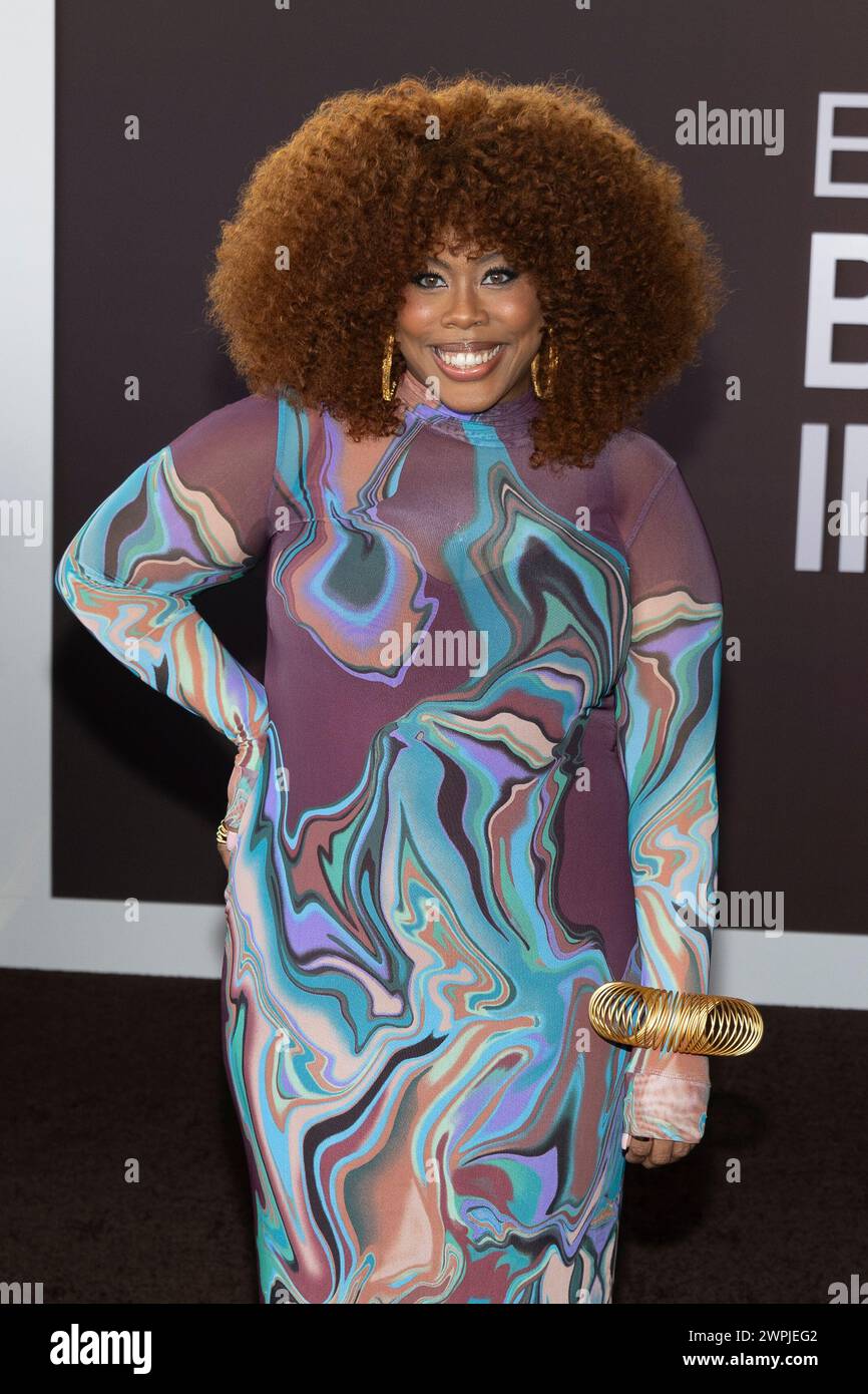 Los Angeles, USA. 07th Mar, 2024. Amber Chardae Robinson attends the ...