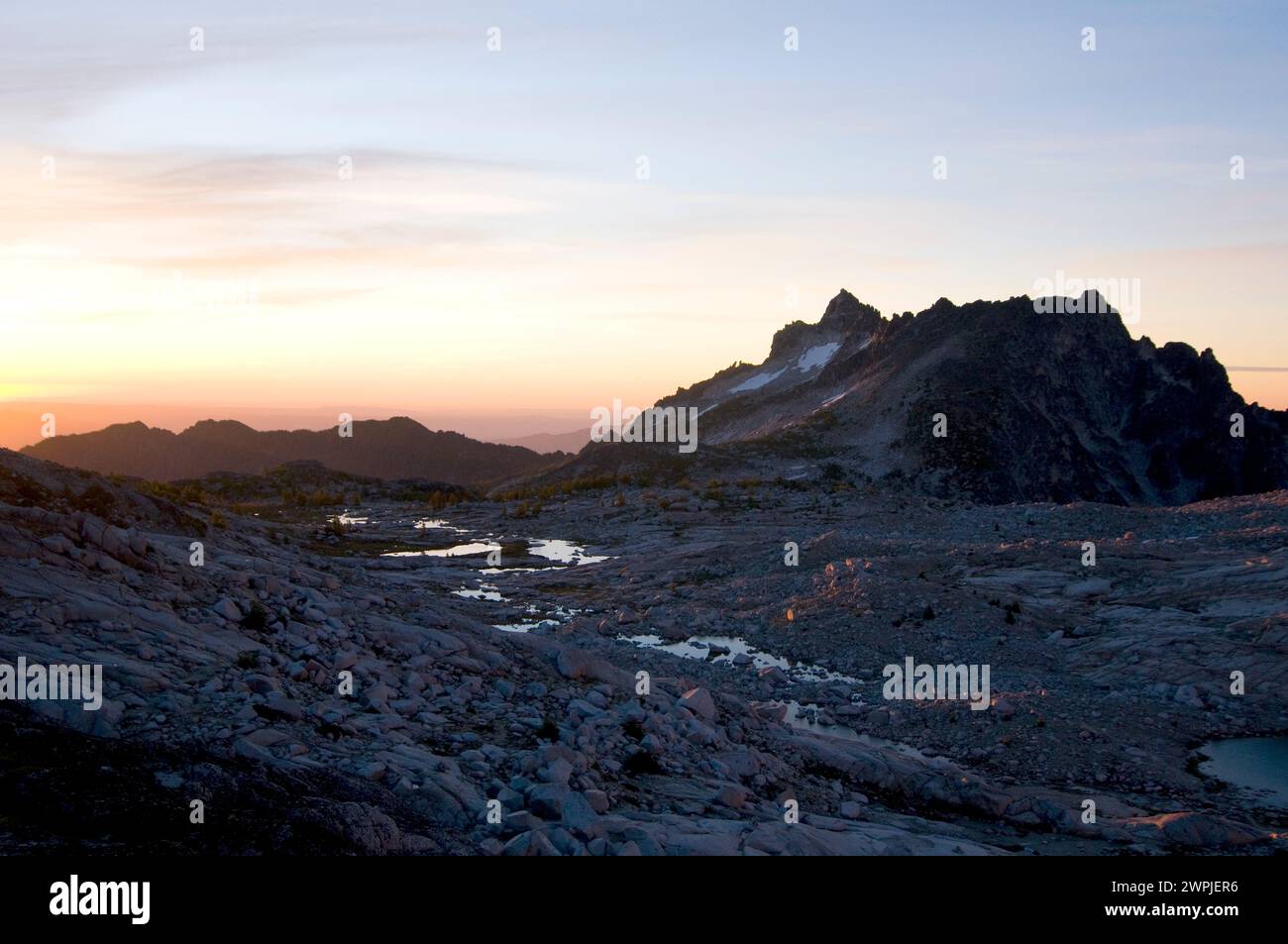 The Enchantments basin Alpine Lakes Wilderness Cascade Range Washington ...