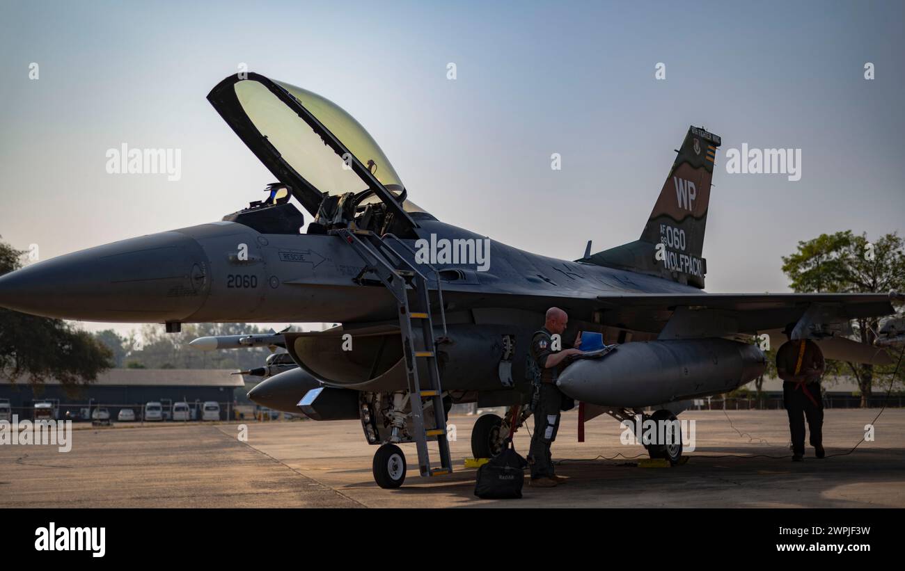 Col. Matthew “Wolf 64” Gaetke, 8th Fighter Wing commander, reviews ...