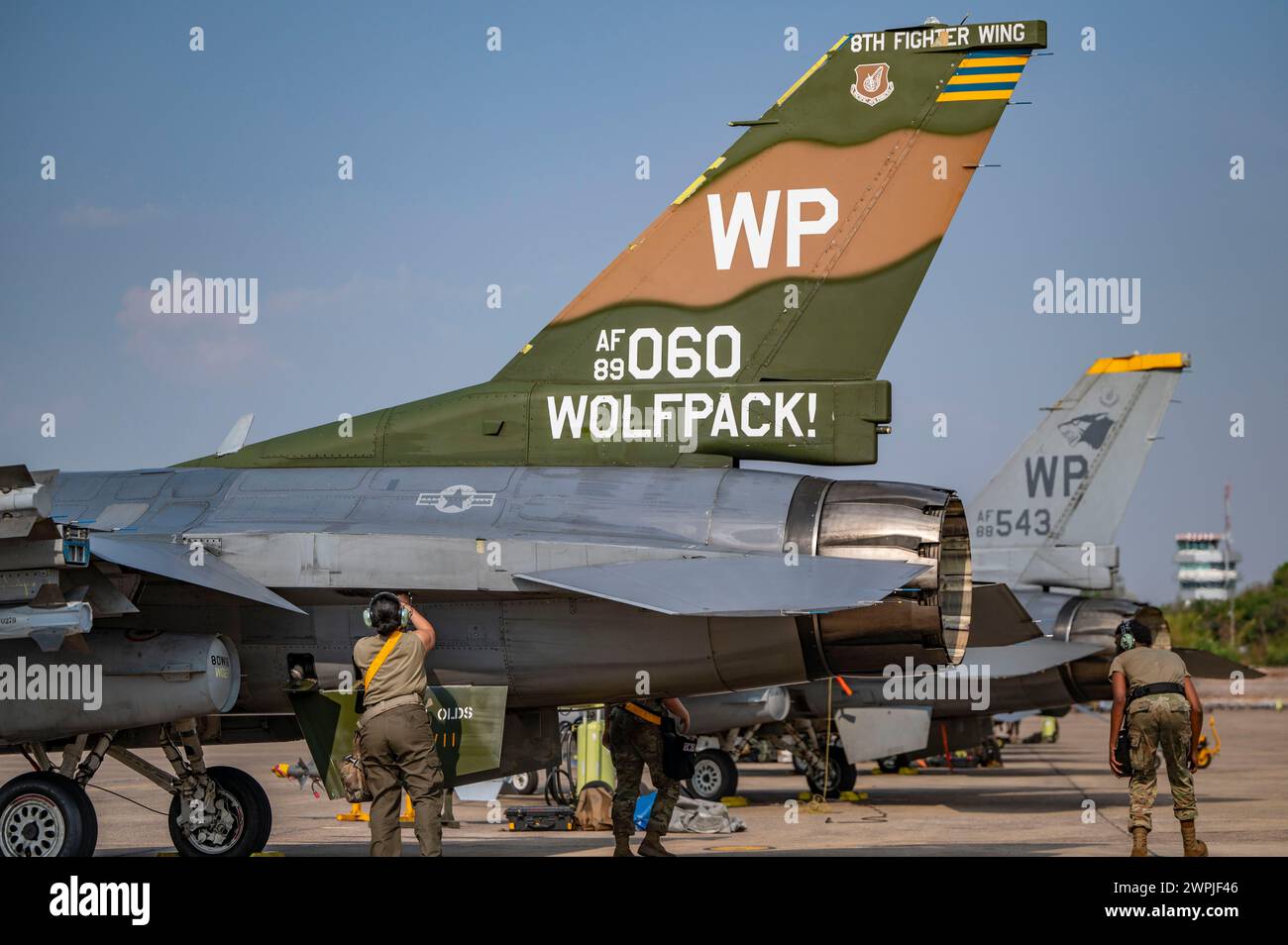 Members from the 80th Fighter Generation Squadron provide maintenance ...