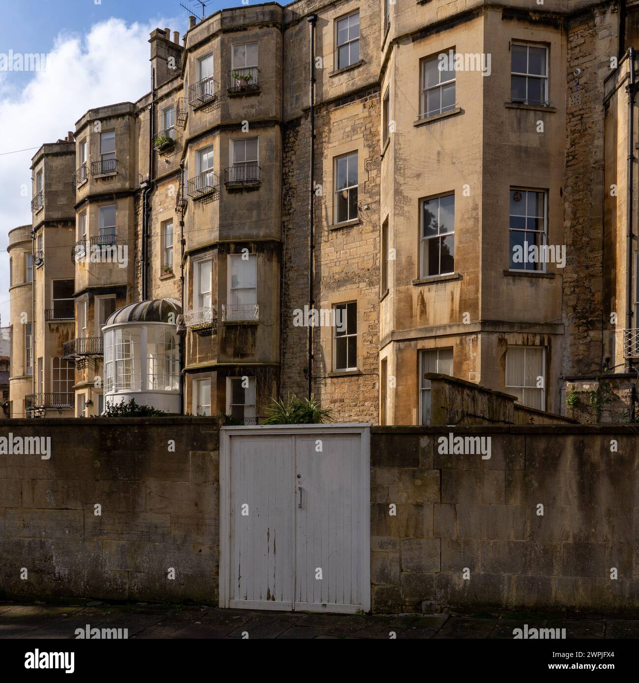 Terraced homes in Bath, Somerset Stock Photo - Alamy