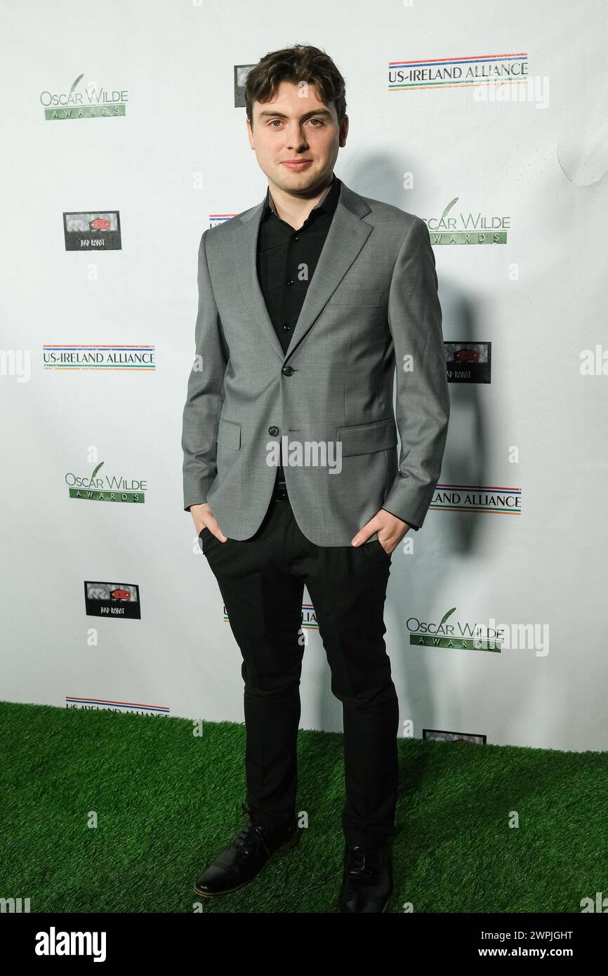 Santa Monica, USA. 07th Mar, 2024. Myles Feerick arrives at the 18th ...