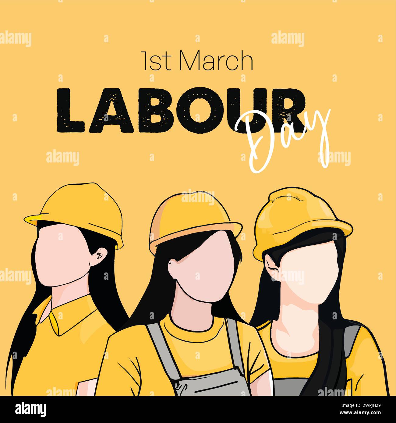 Labour day women concept art Stock Vector Image & Art - Alamy