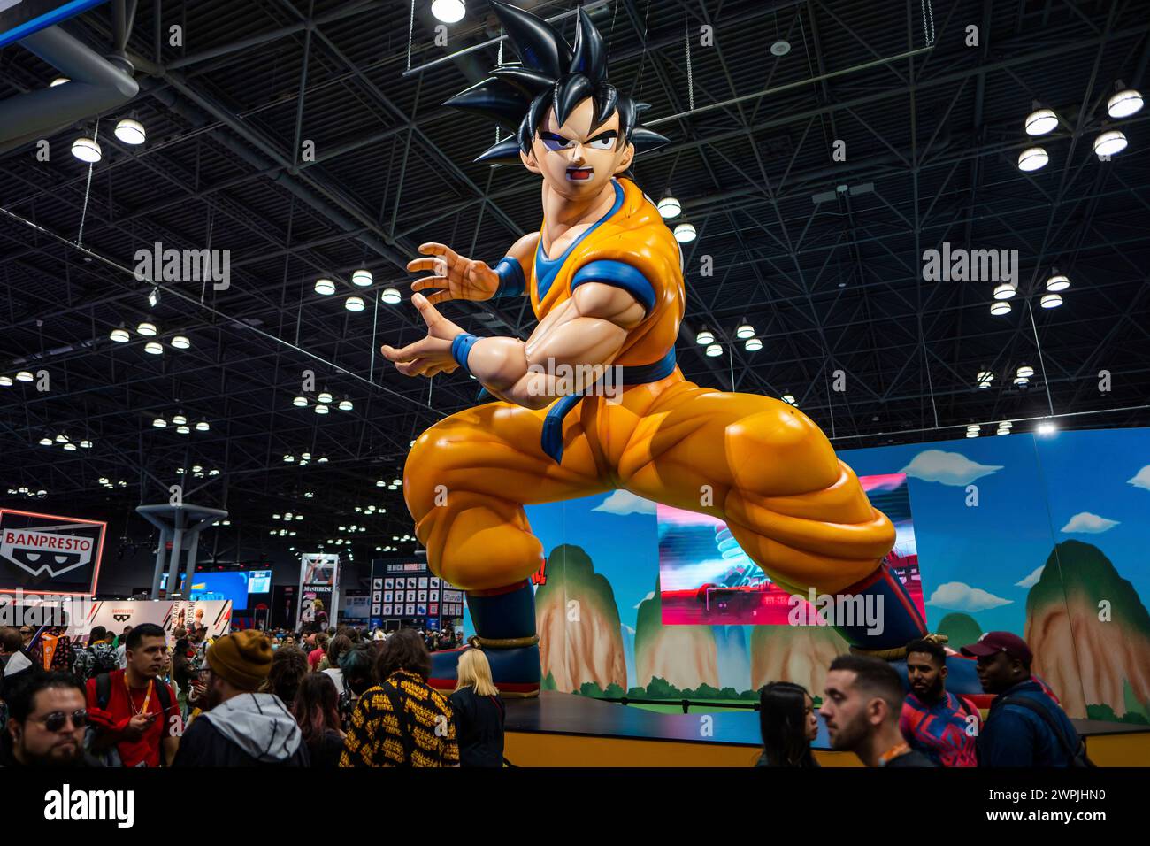 FILE - Dragon Ball Z booth is seen during New York Comic Con at the ...
