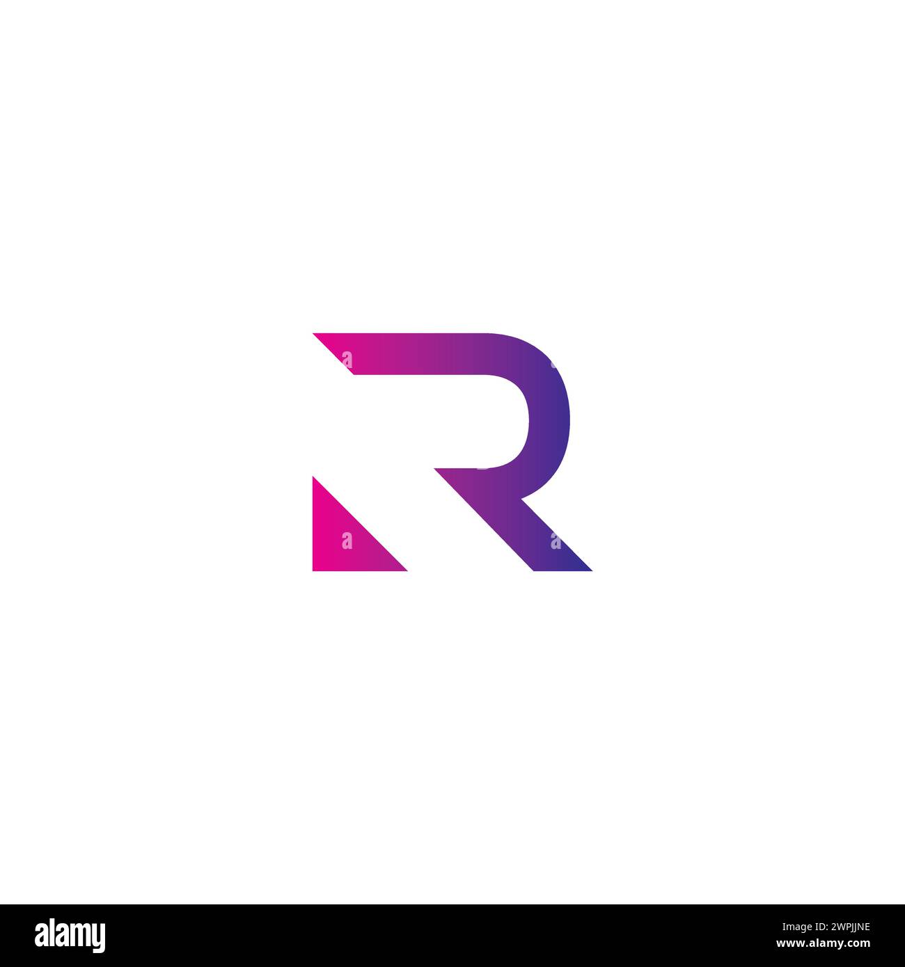 Letter r logo set Stock Vector Images - Alamy