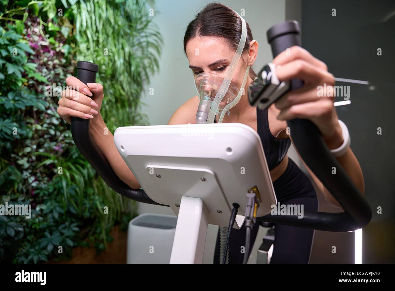 Modern lady on recovery and treatment procedure Stock Photo - Alamy