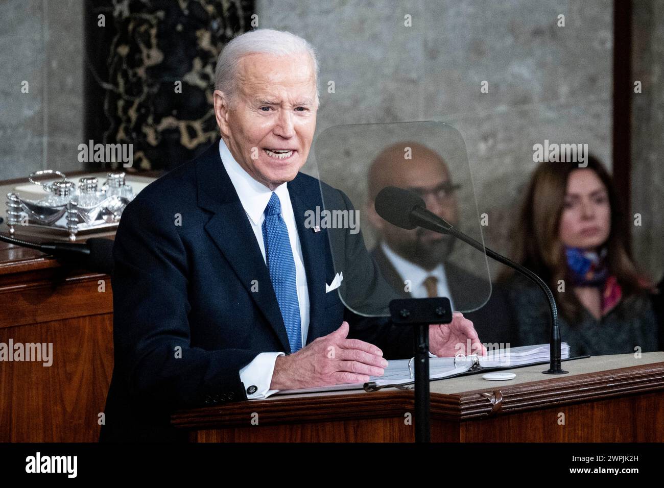Washington, District Of Columbia, USA. 7th Mar, 2024. President JOE ...
