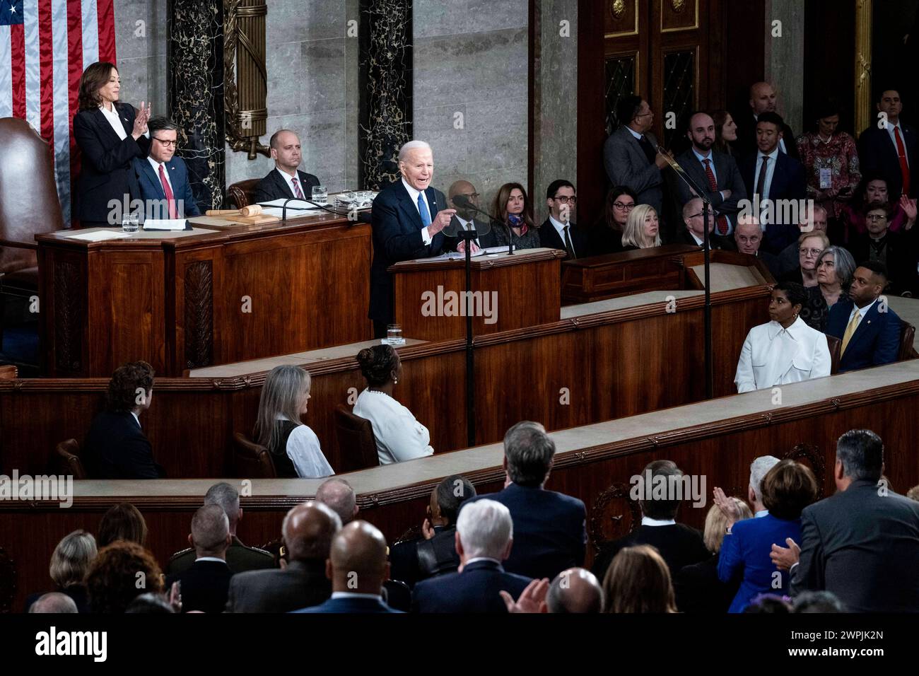 Washington, District Of Columbia, USA. 7th Mar, 2024. President JOE ...