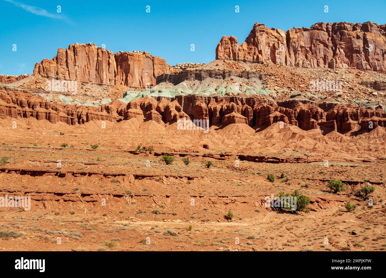Colorful Layers of earth within the Colorado Plateau Physiographic ...