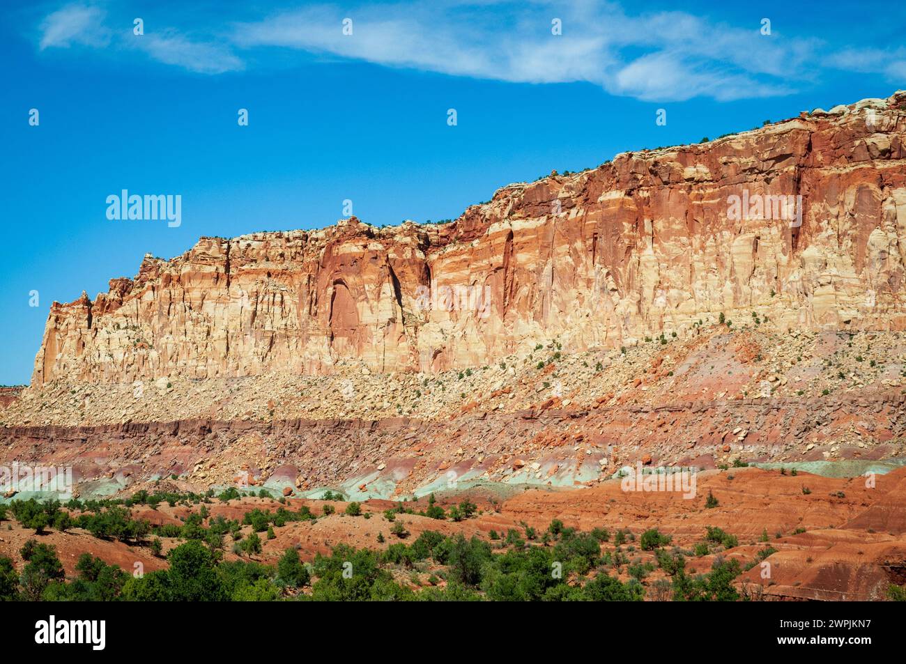 Colorful Layers of earth within the Colorado Plateau Physiographic ...