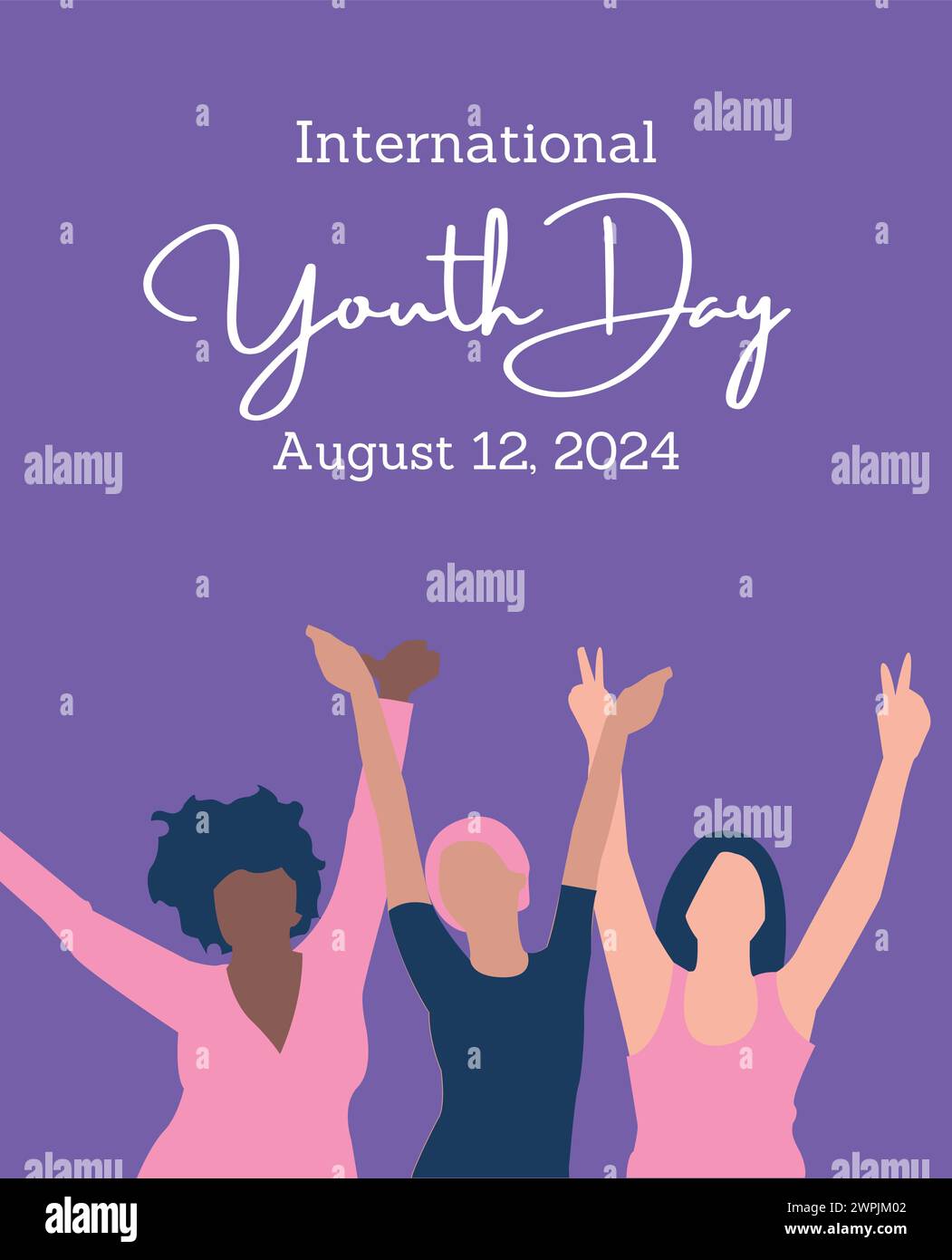 International friendship festival Stock Vector Images - Alamy