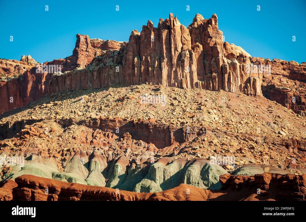 Colorful Layers of earth within the Colorado Plateau Physiographic ...