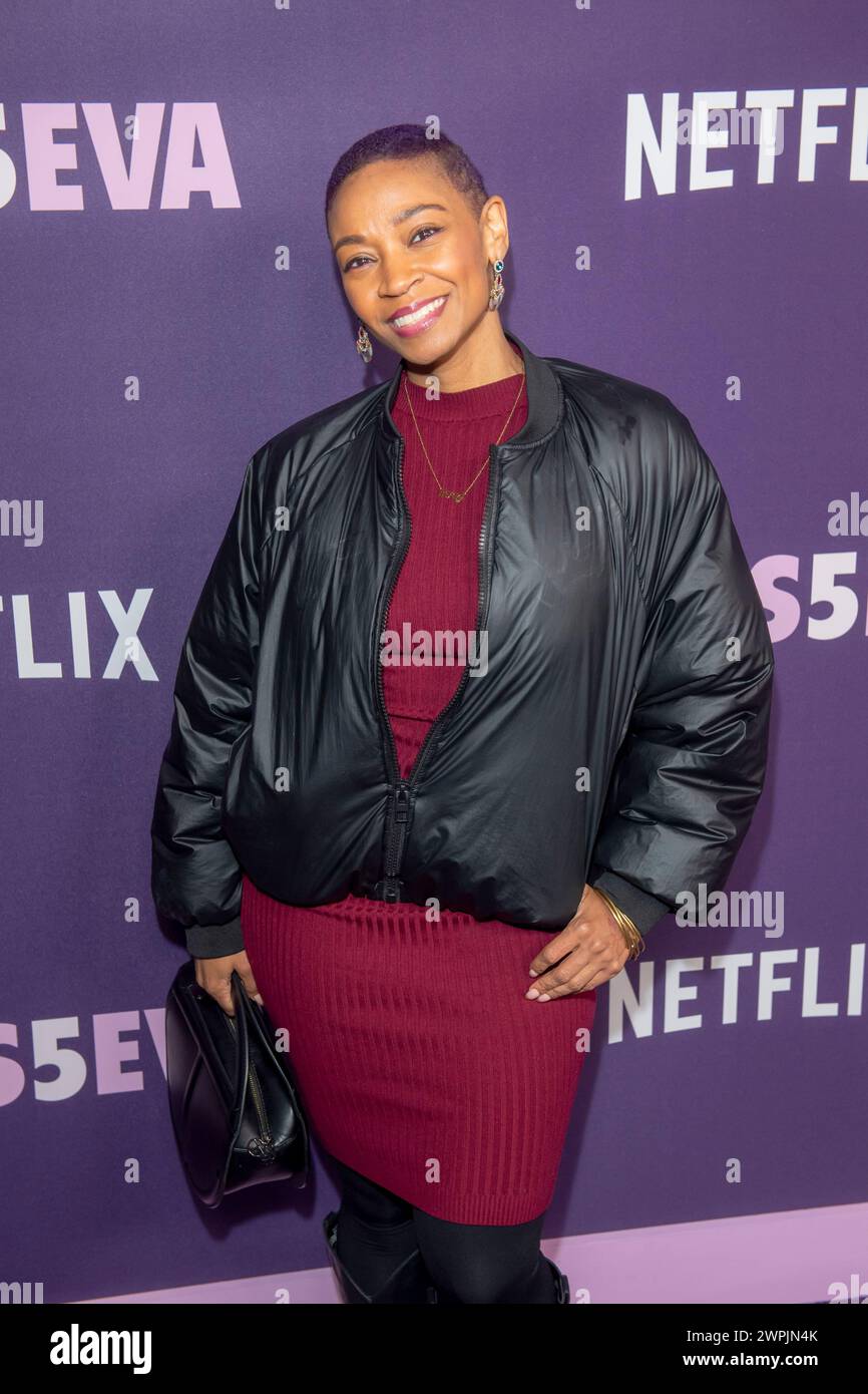 New York, United States. 07th Mar, 2024. D. Woods is attending the ...