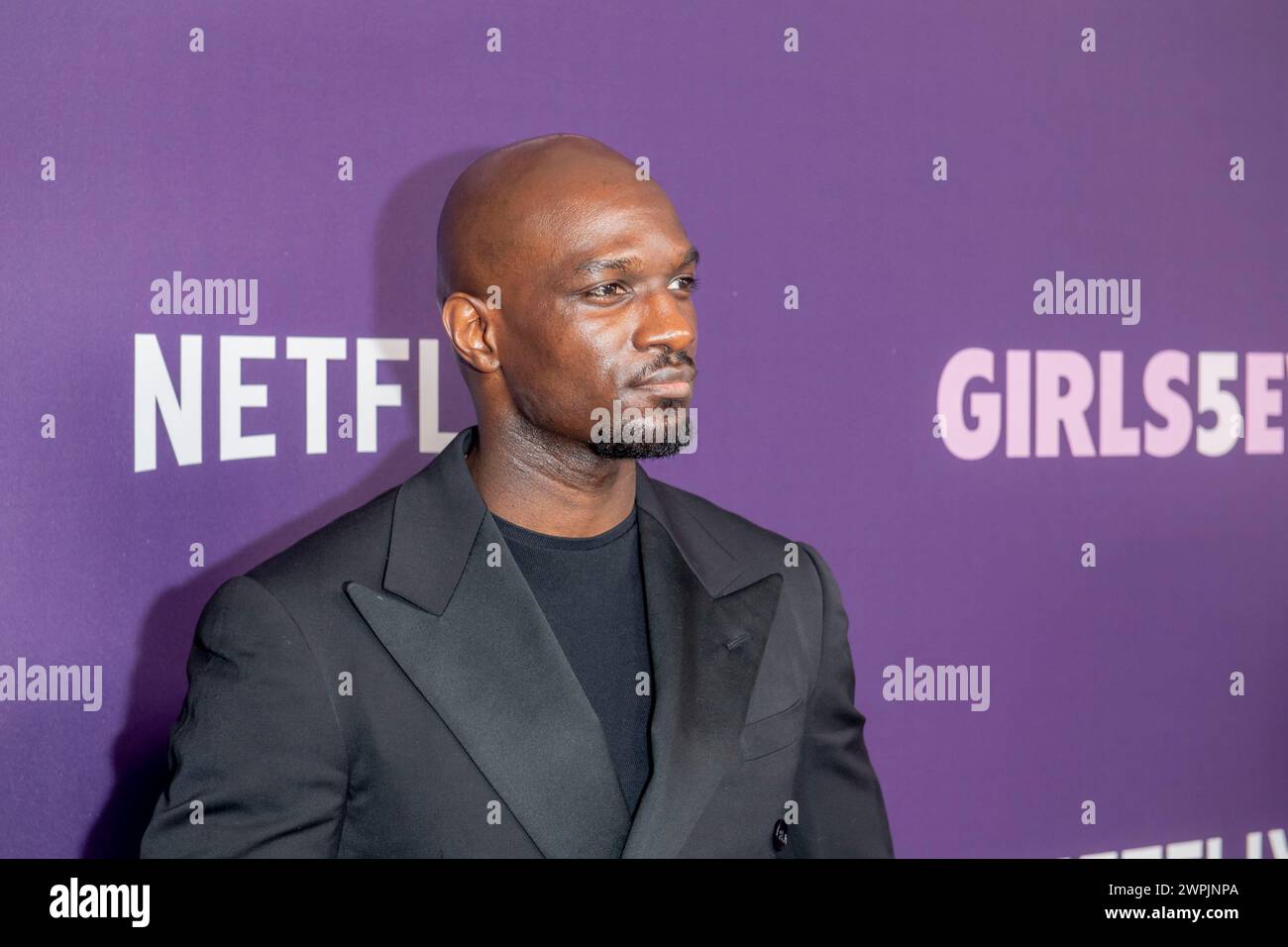 Loic Mabanza is attending the Netflix's ''Girls5eva'' Season 3 premiere ...