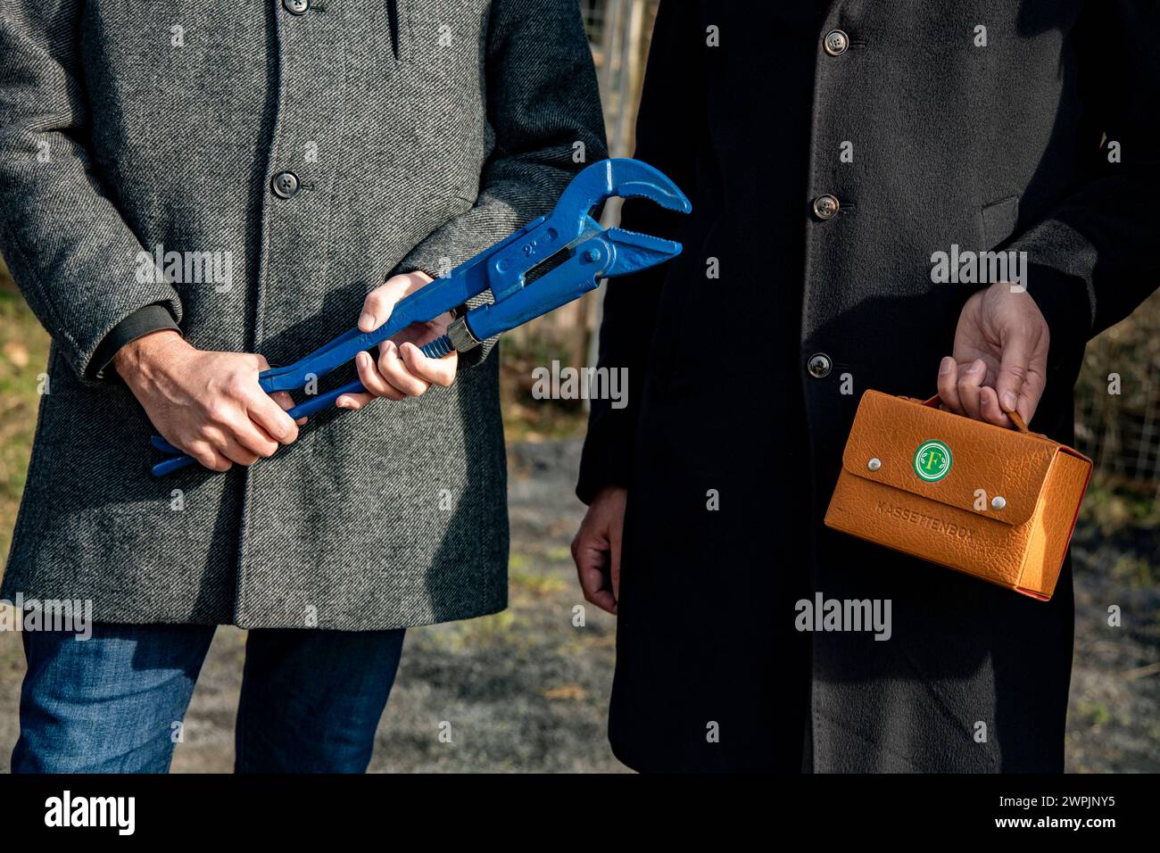 in Berlin am 26. Februar 2024. DDR Flucht - Winfried Freudenberg *** in ...