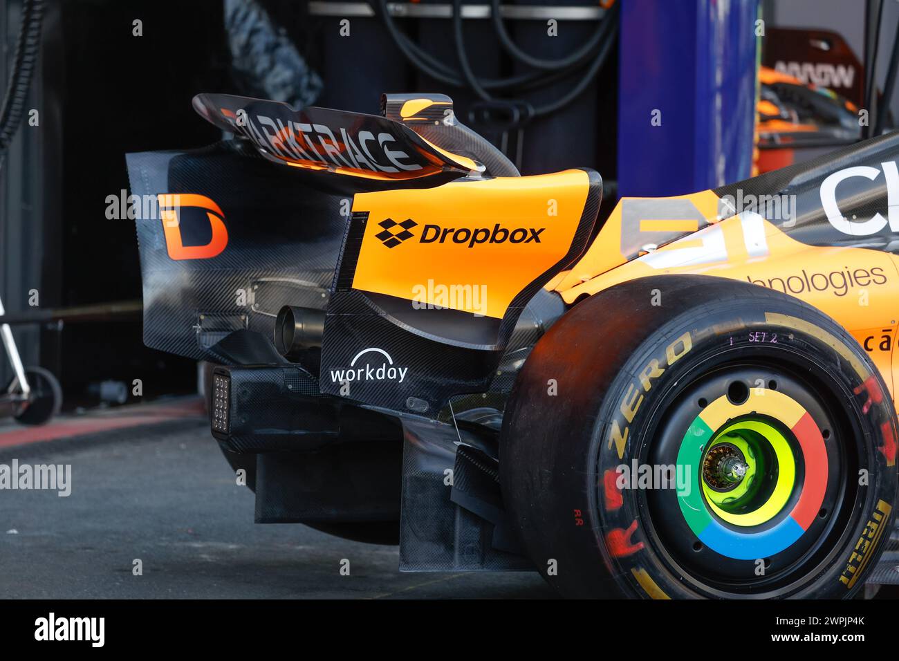 Jeddah, Arabie Saoudite. 07th Mar, 2024. McLaren F1 Team MCL38 ...